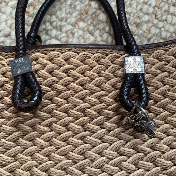 Brighton | Bags | Brighton Wicker Tote Bag | Poshmark